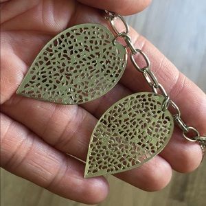 H&M | Jewelry | Hm Silvertone Bohemian Necklace And Earrings | Poshmark